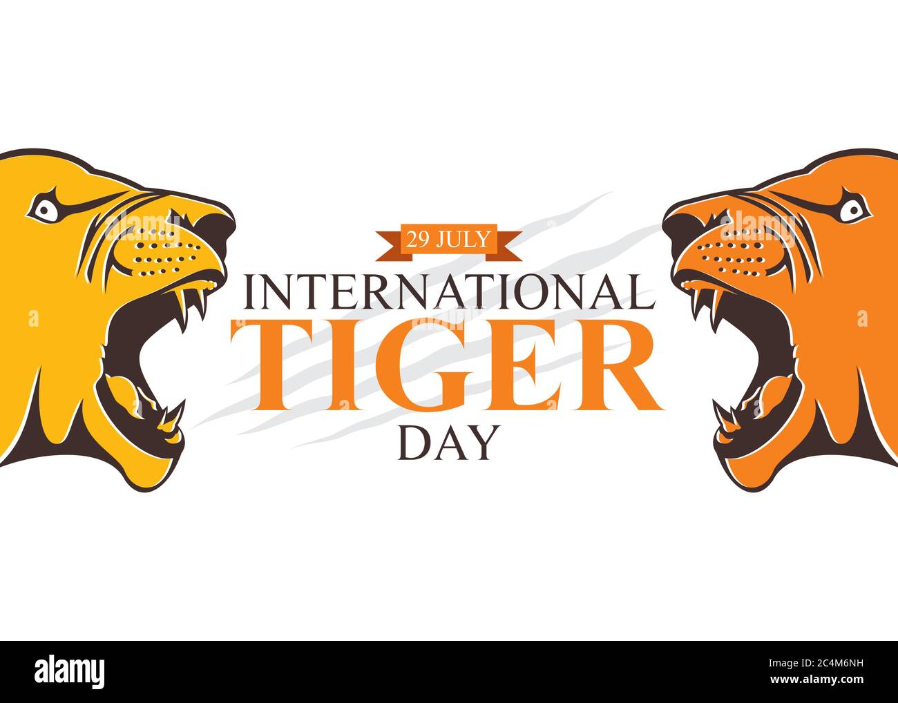 International tiger day Stock Vector Images - Alamy