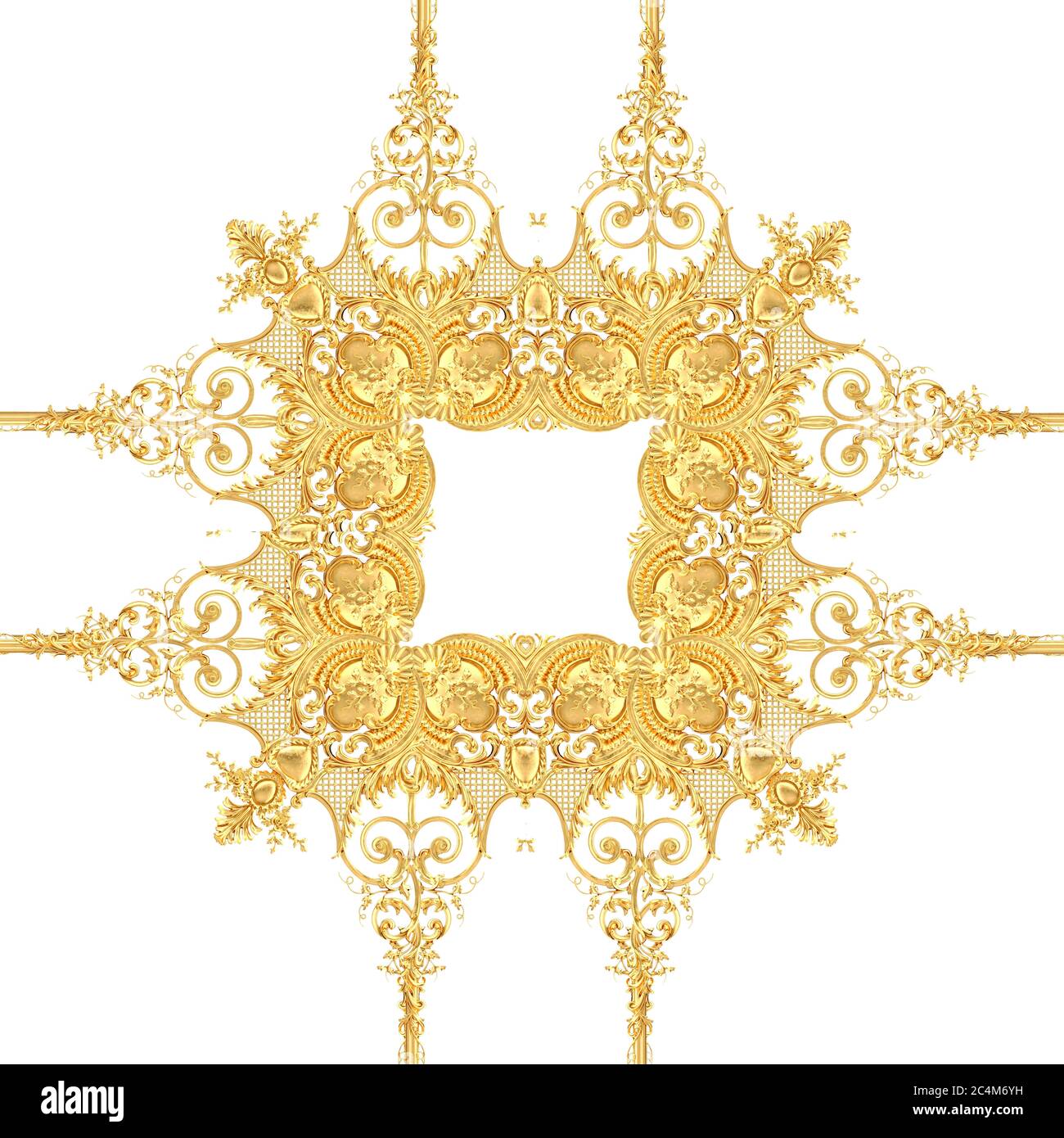 Gold vintage wallpaper Cut Out Stock Images & Pictures - Alamy