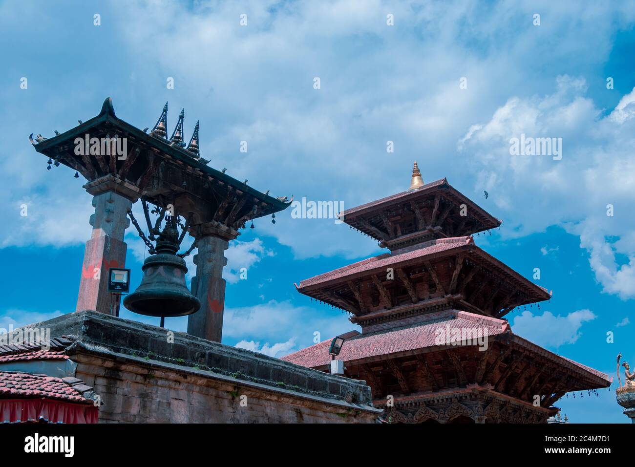 Taleju bell at durbar square hi-res stock photography and images - Alamy