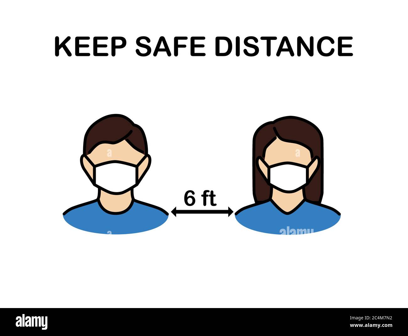 Infected woman mask in Stock Vector Images - Alamy