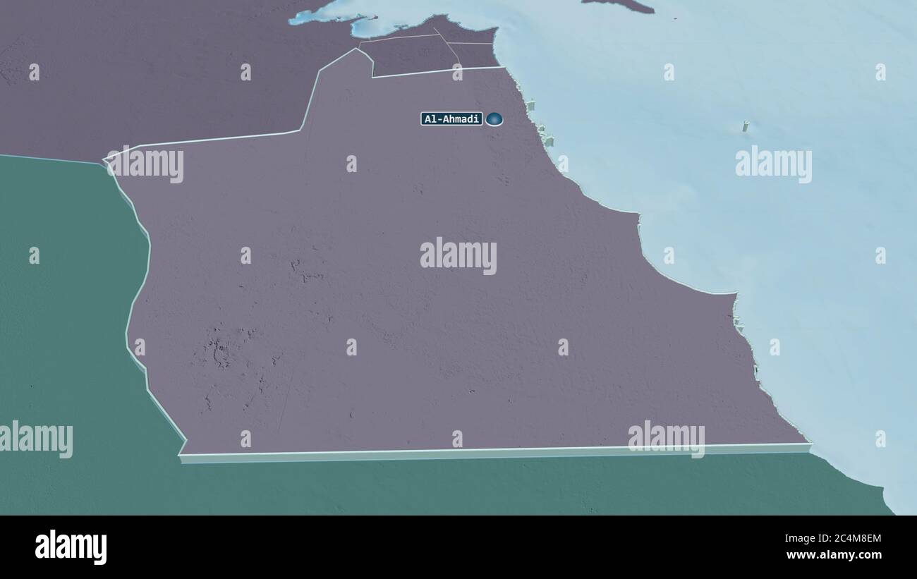 Al ahmadi map hi-res stock photography and images - Alamy