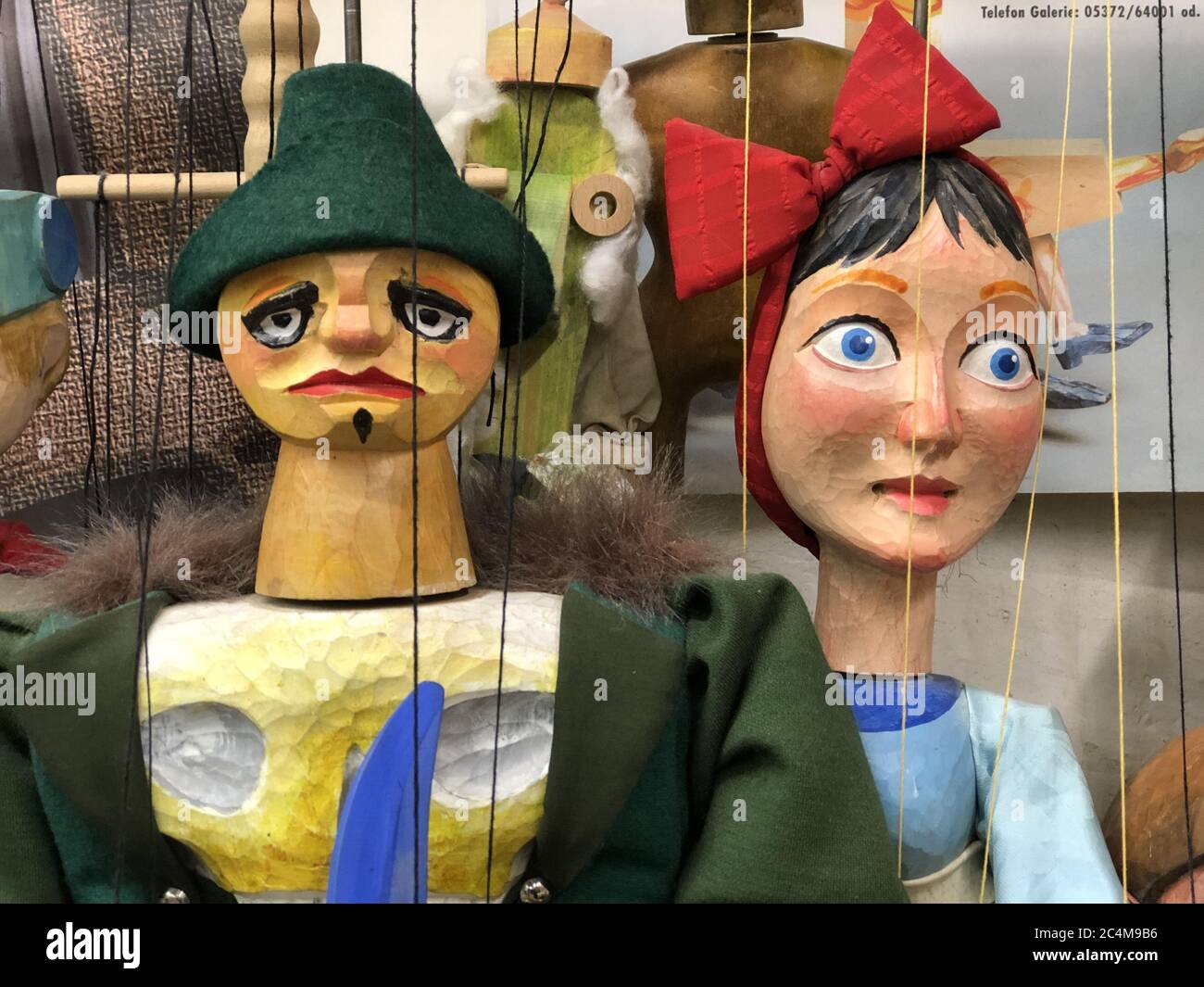 Marionettes prague theatre hi-res stock photography and images - Alamy