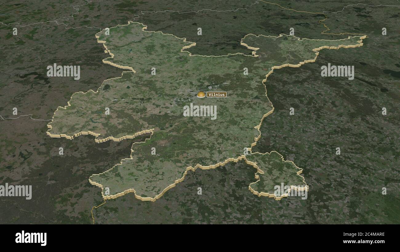 Map of vilna hi-res stock photography and images - Alamy