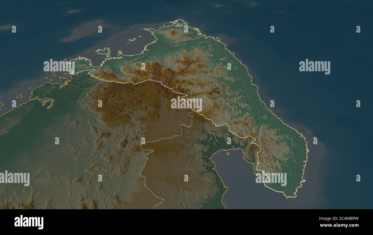 Madagascar relief map hi-res stock photography and images - Alamy