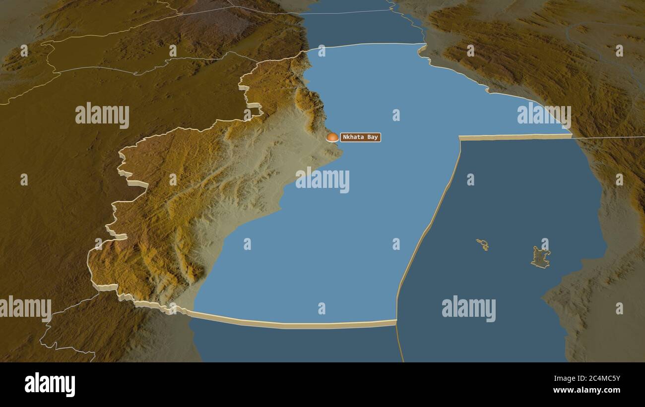 Map of nkhata bay hi-res stock photography and images - Alamy