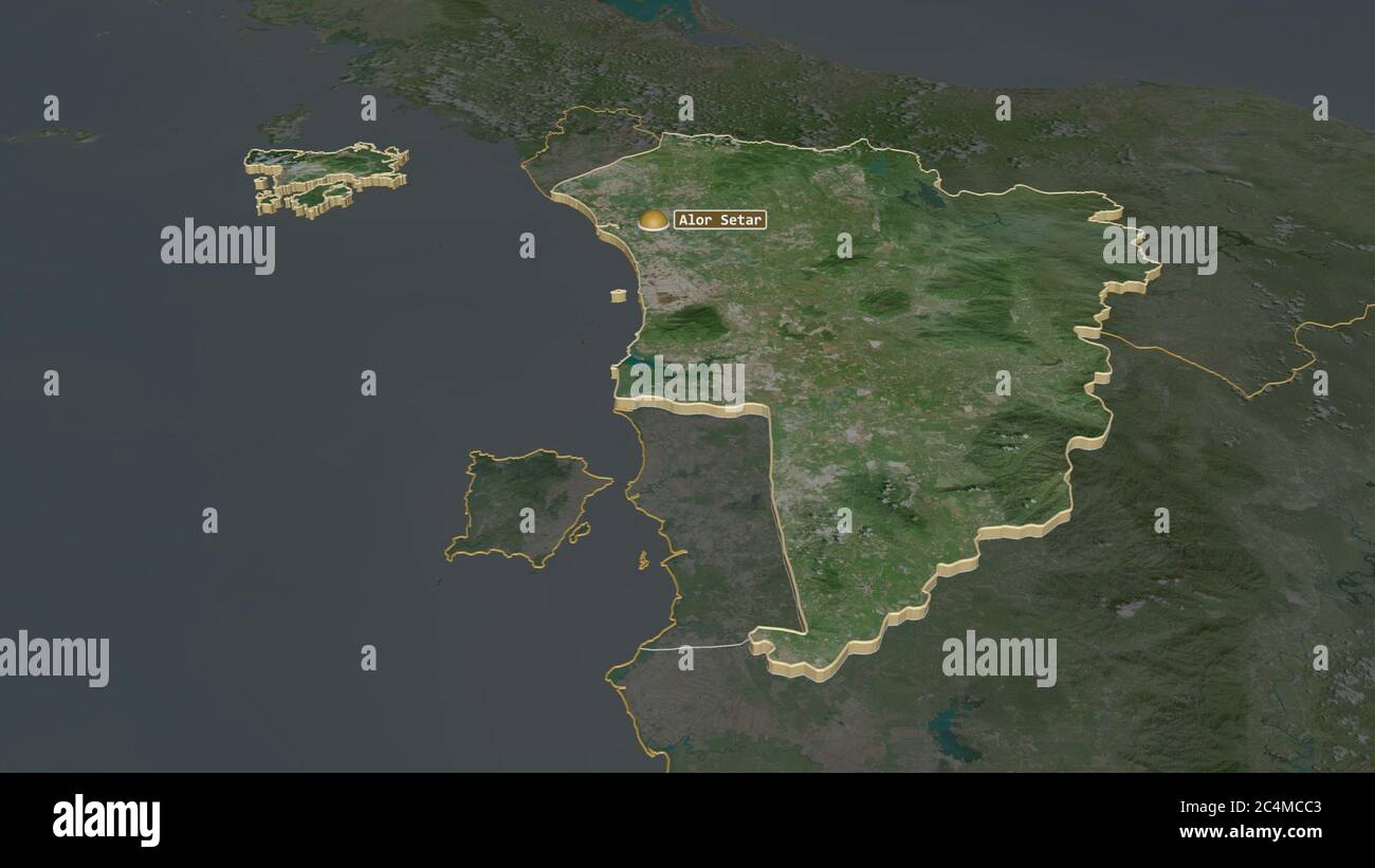 Map of kedah hi-res stock photography and images - Alamy