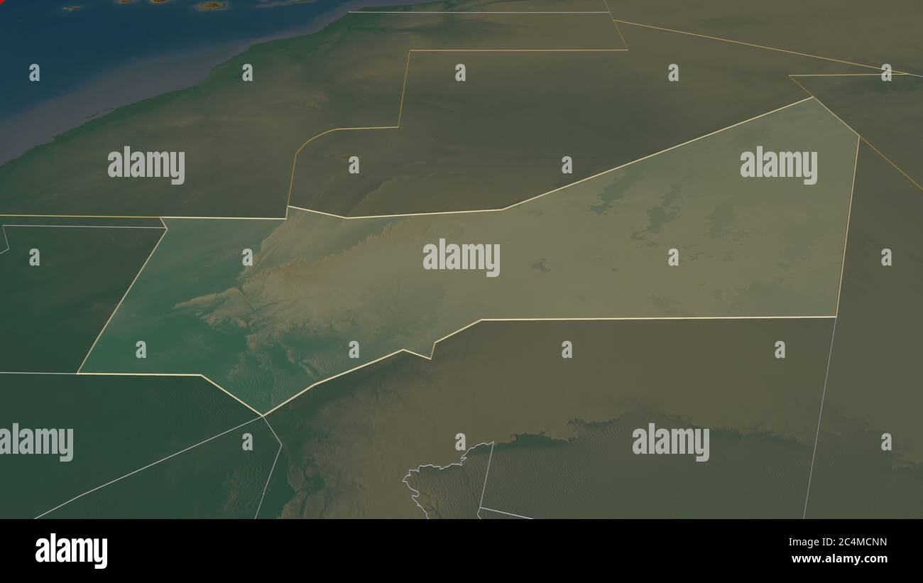 Atar map hi-res stock photography and images - Alamy