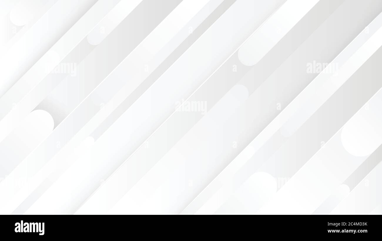 Creative minimal geometric with dynamic shapes abstract white ...