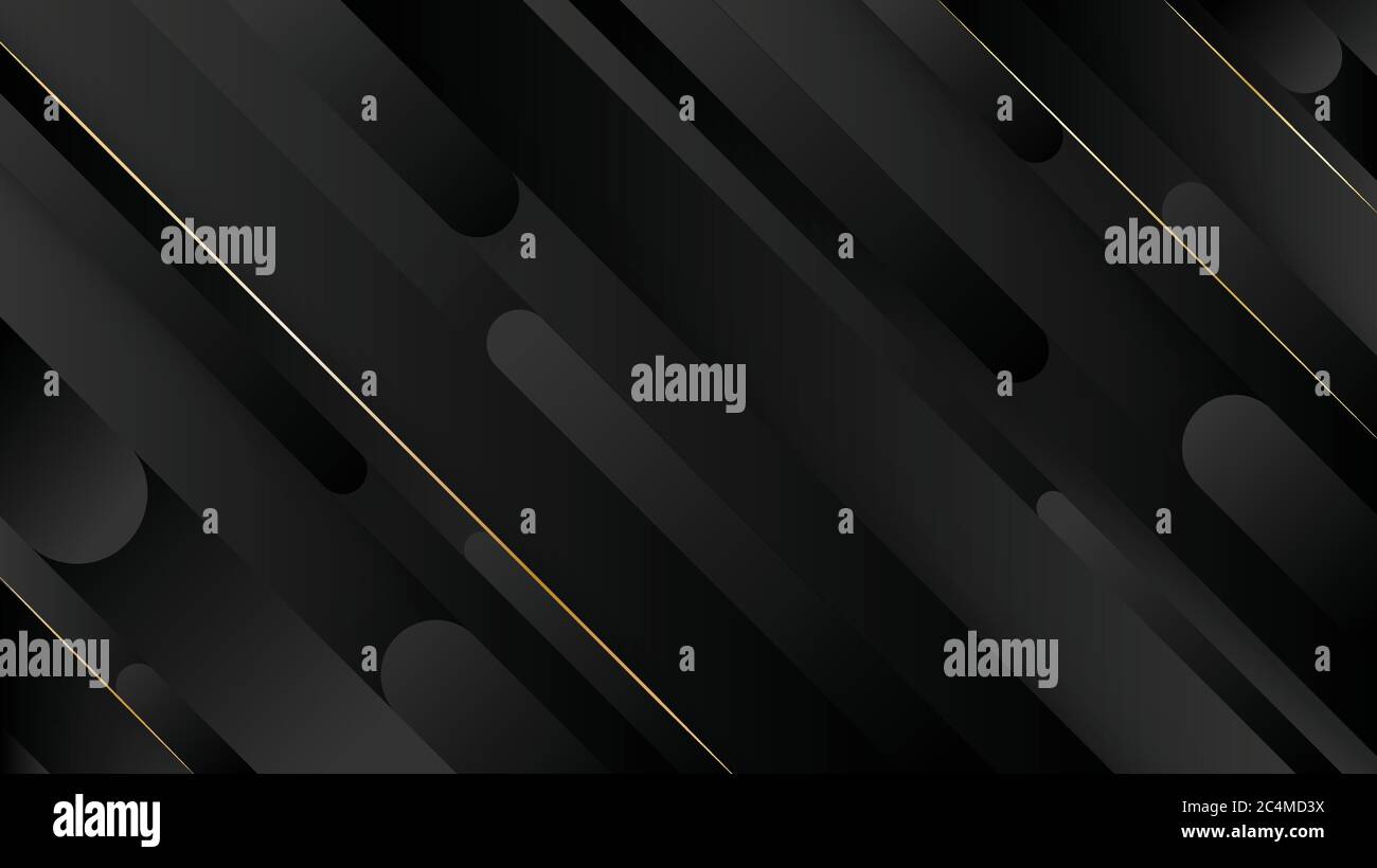 Creative minimal geometric with dynamic shapes abstract black ...