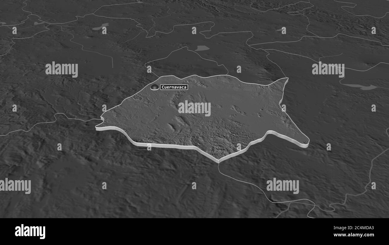 Map of cuernavaca hi-res stock photography and images - Alamy