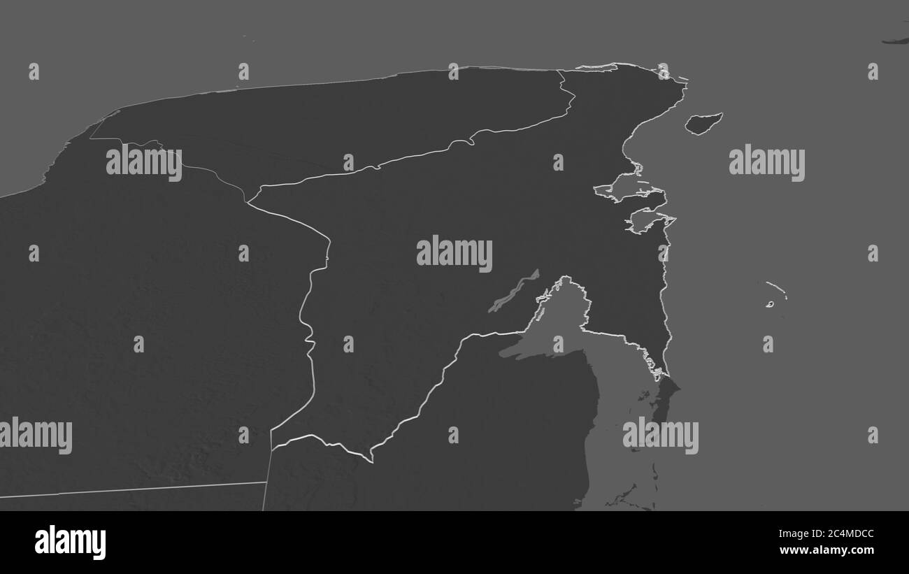 Chetumal map hi-res stock photography and images - Alamy
