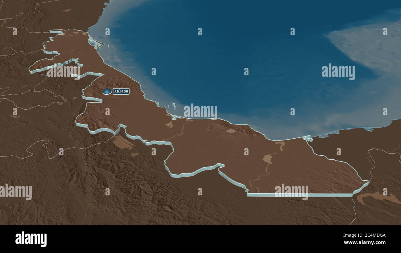 Xalapa mexico map hi-res stock photography and images - Alamy