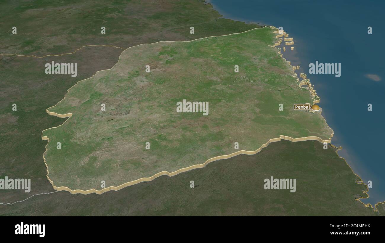Map of cabo delgado hi-res stock photography and images - Alamy