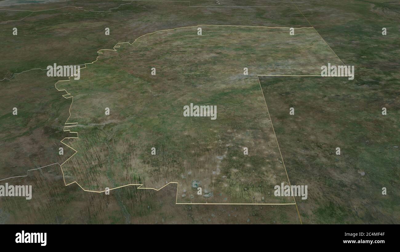 Namibia map zoom border satellite hi-res stock photography and images ...