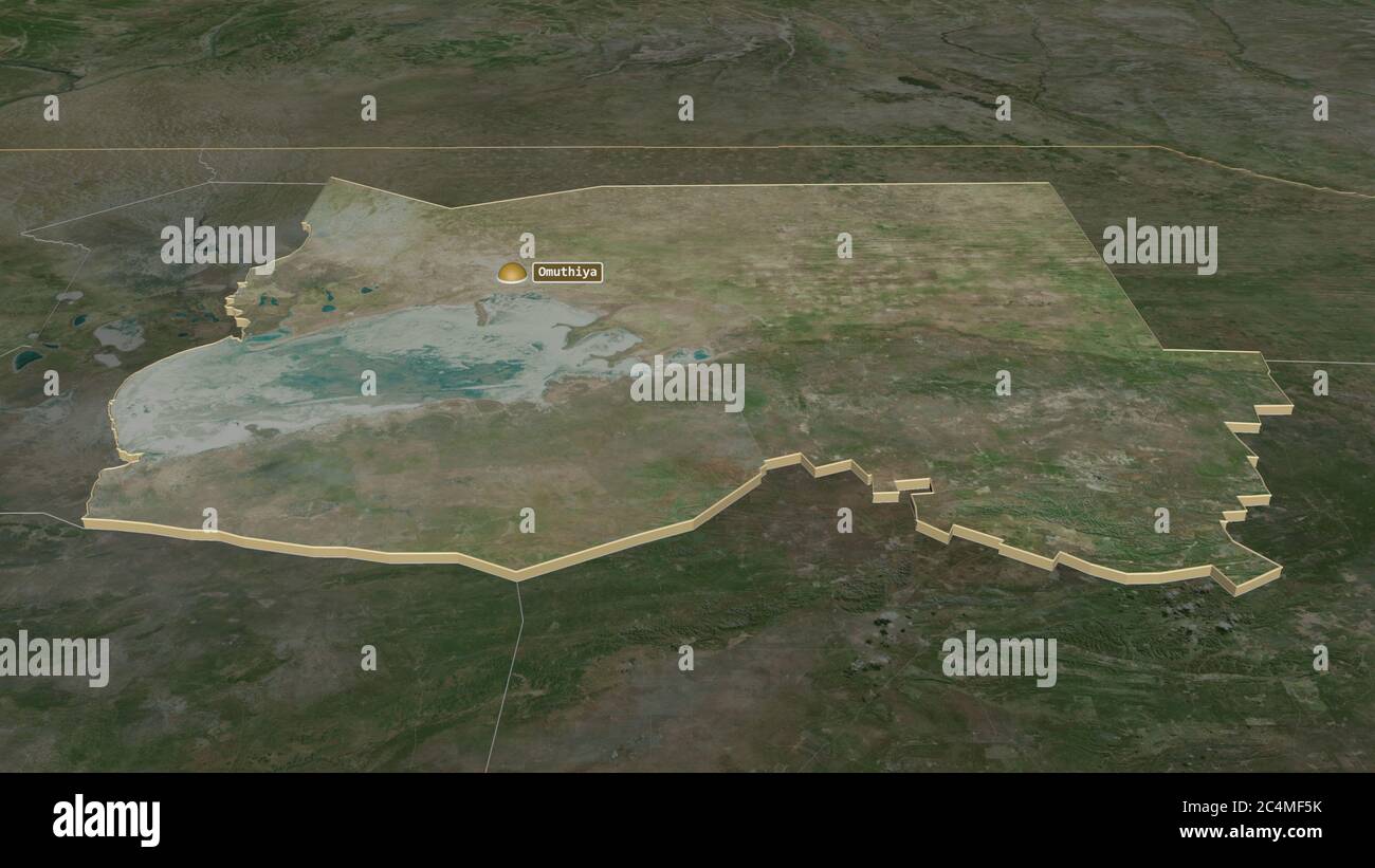 Oshikoto region namibia satellite hi-res stock photography and images ...