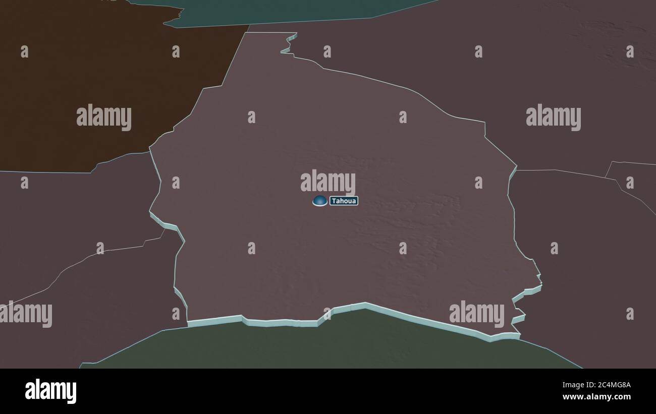 Tahoua map hi-res stock photography and images - Alamy