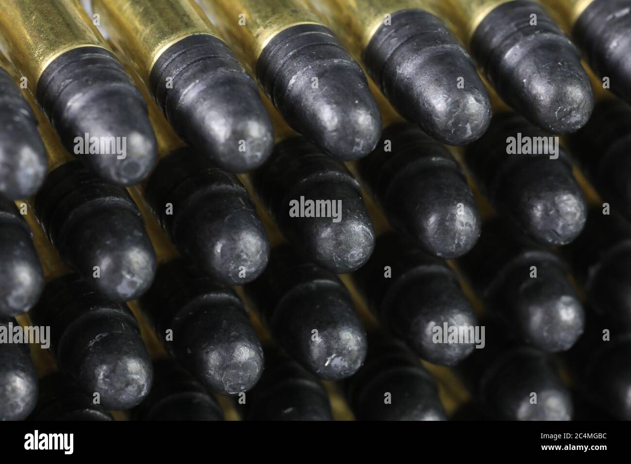 Gun Bullets from a rifle Stock Photo - Alamy