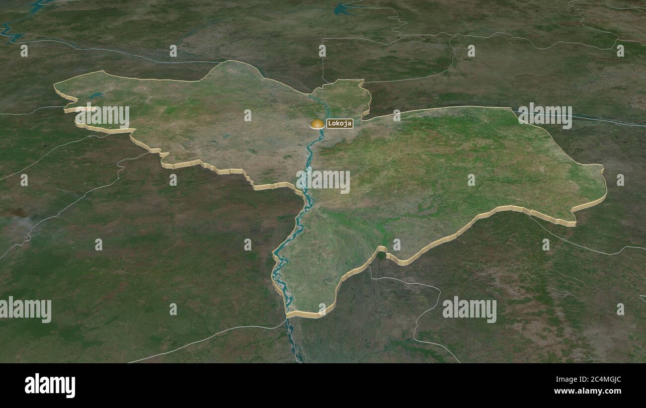 Map of kogi hi-res stock photography and images - Alamy