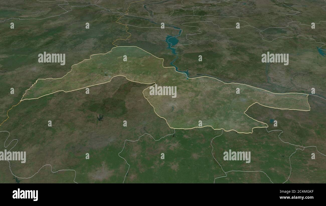Kwara map hi-res stock photography and images - Alamy