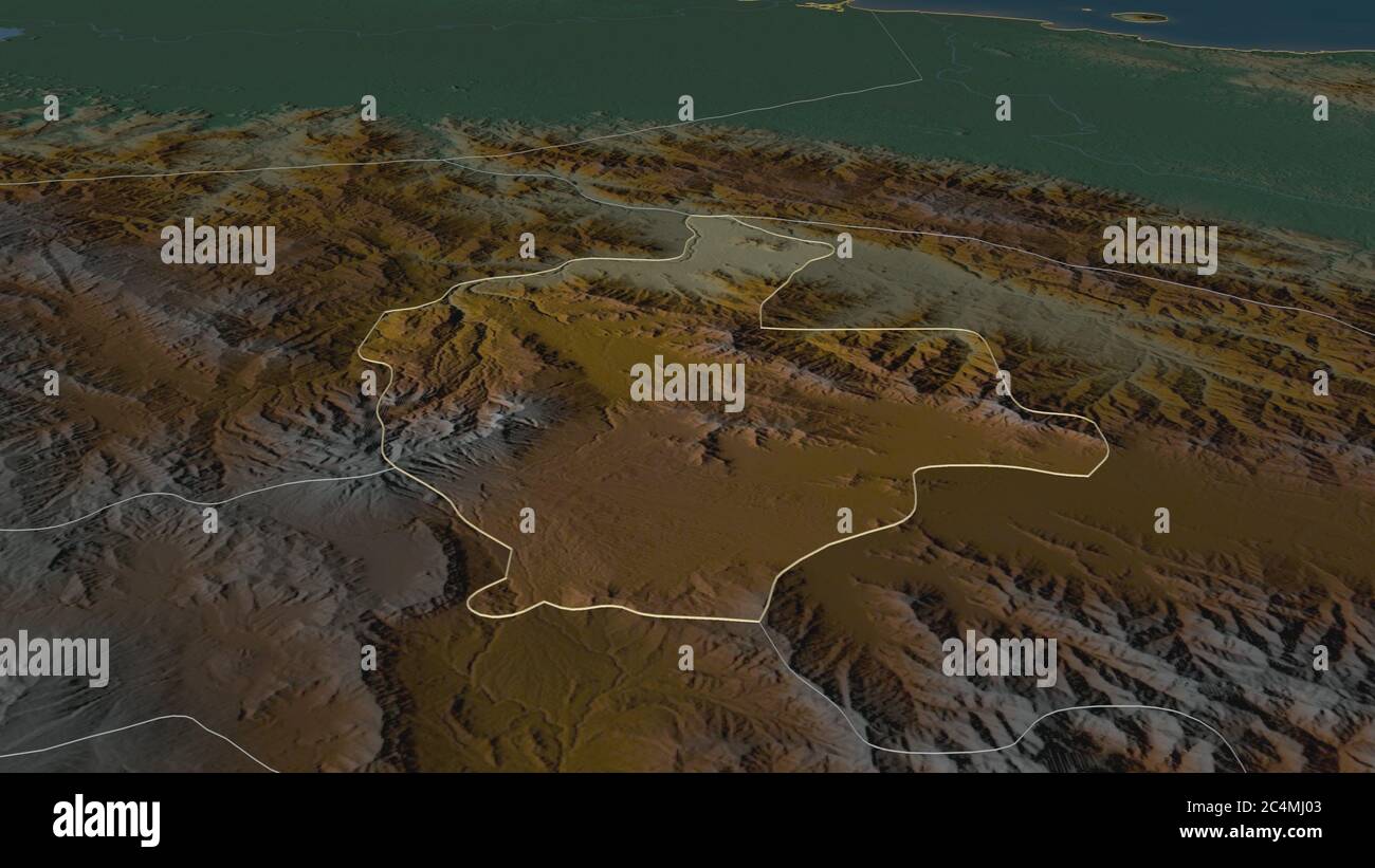 Zoom in on Western Highlands (province of Papua New Guinea) outlined ...