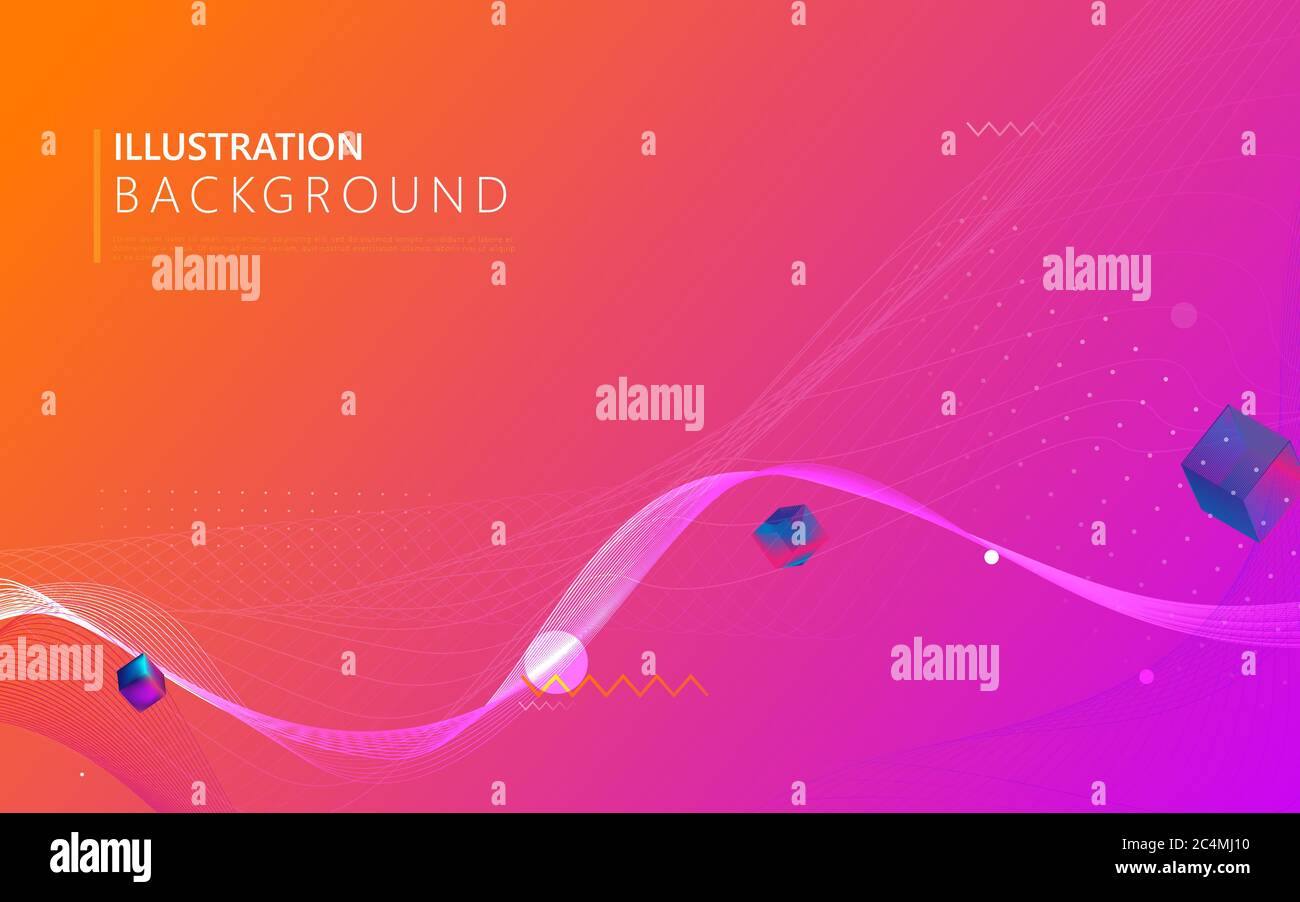 Creative Fluid Colors Geometric Background. Minimalistic Hipster ...