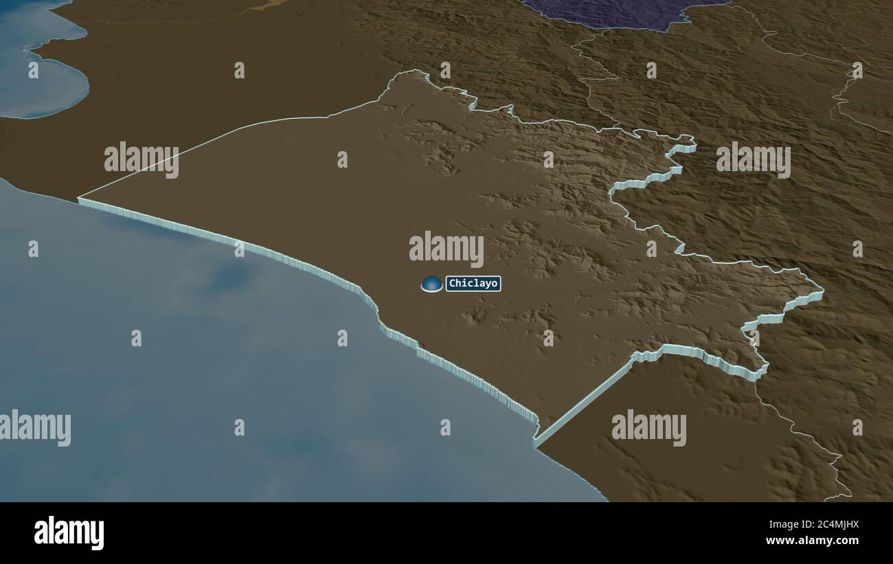 Chiclayo map hi-res stock photography and images - Alamy