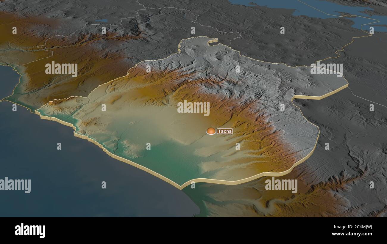 Map of tacna hi-res stock photography and images - Alamy