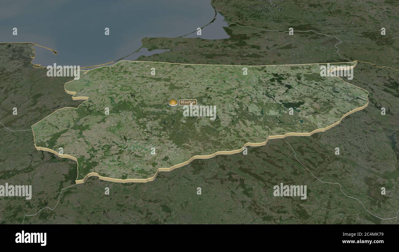 Warmian masurian poland europe map hi-res stock photography and images ...