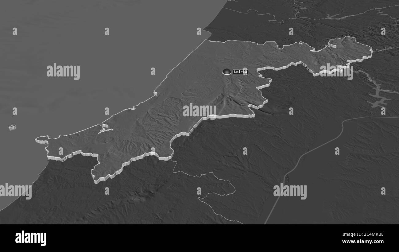 Leiria map hi-res stock photography and images - Alamy