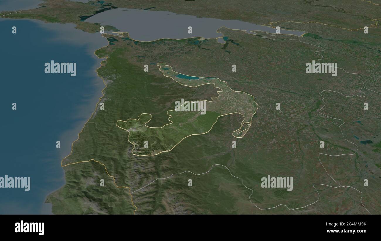 Adygea map hi-res stock photography and images - Alamy