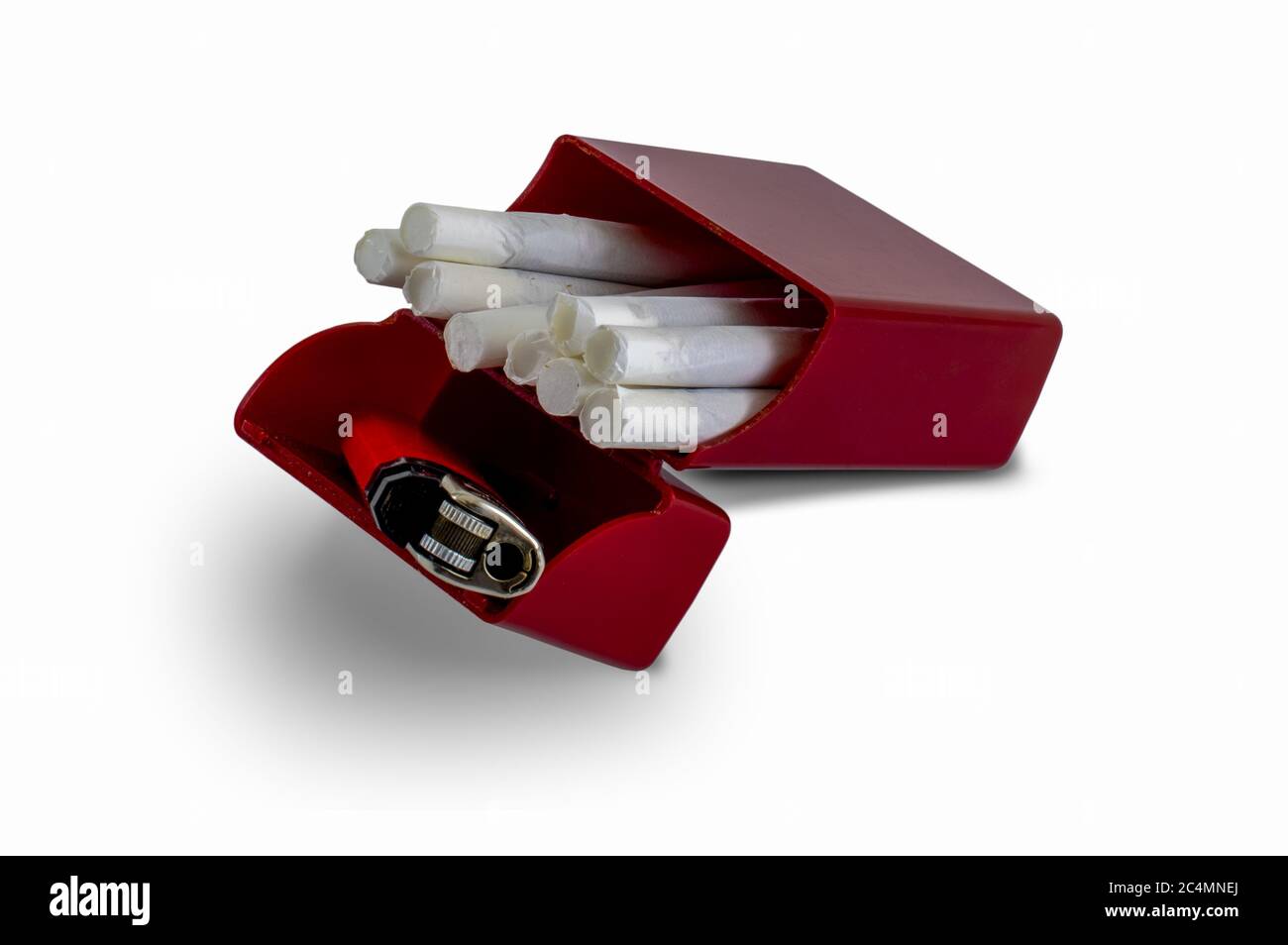 Red packet of cigarettes hi-res stock photography and images - Alamy