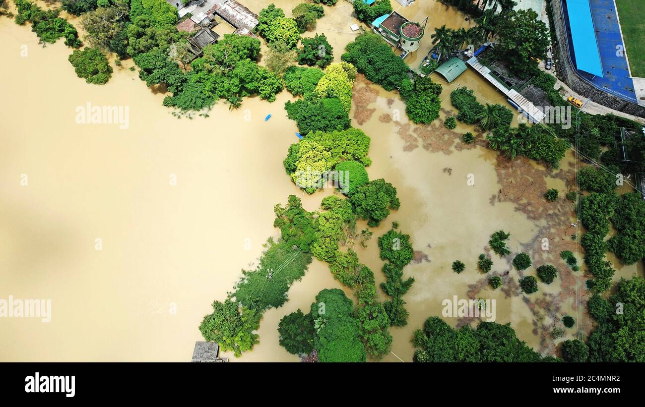 Nanjing, Nanjing, China. 28th June, 2020. GuangxiÃ¯Â¼Å'CHINA-According ...