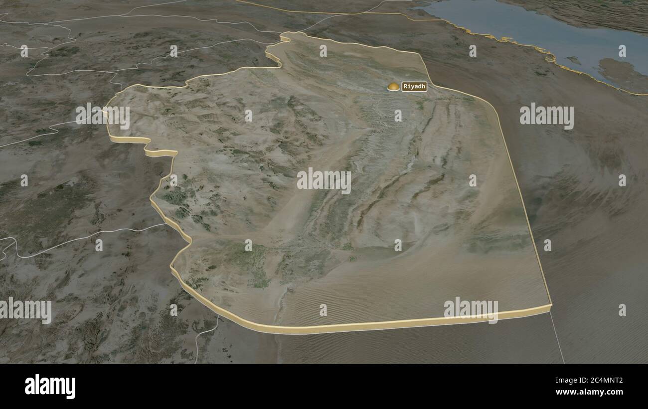 Satellite view of riyadh map hi-res stock photography and images - Alamy