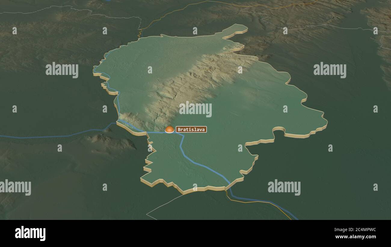 Relief map slovakia relief hi-res stock photography and images - Alamy