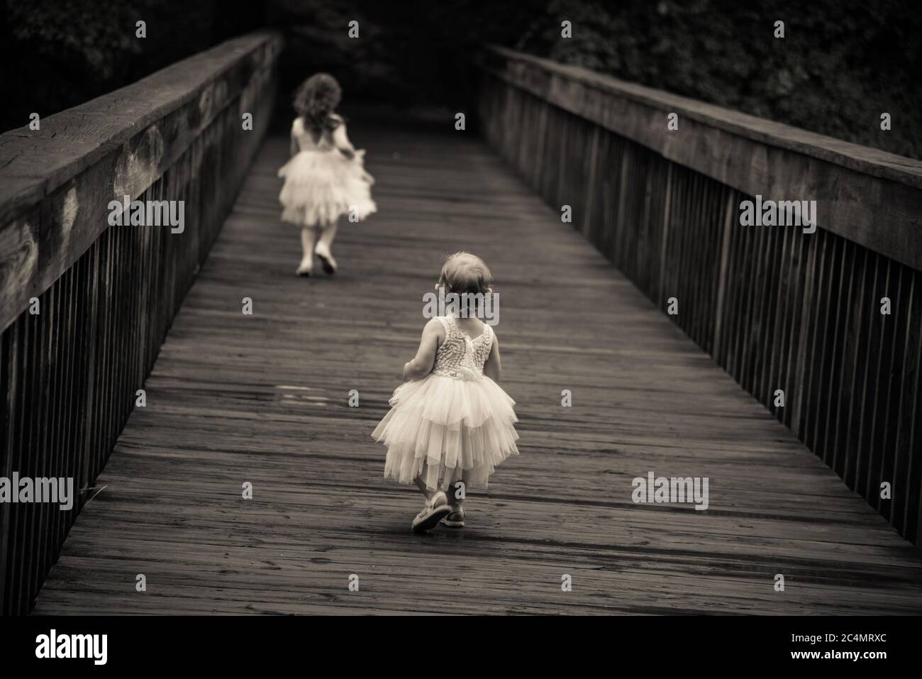 Sisters exploring the unknown together Stock Photo - Alamy