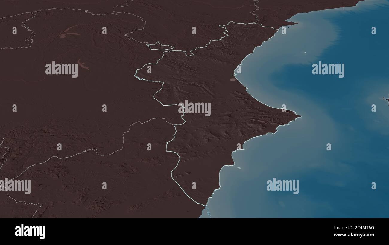 Comunidad valenciana map hi-res stock photography and images - Alamy