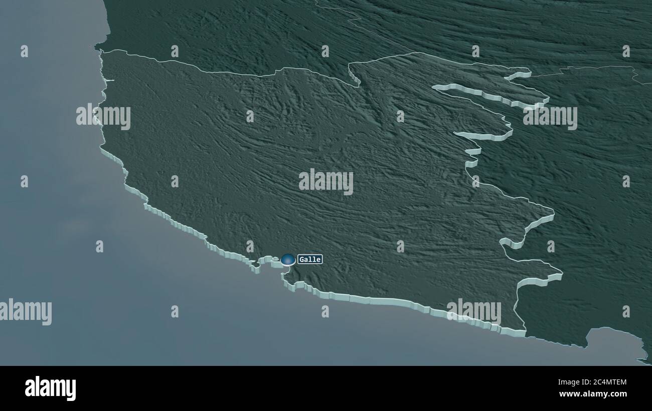 Galle in sri lanka map hi-res stock photography and images - Alamy