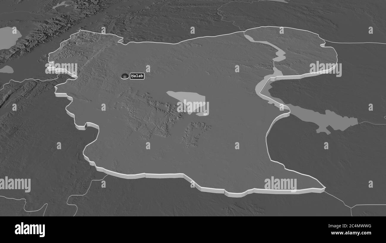 Map of aleppo Black and White Stock Photos & Images - Alamy