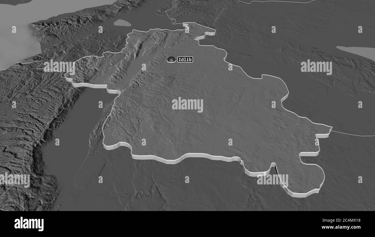 Idlib map hi-res stock photography and images - Alamy