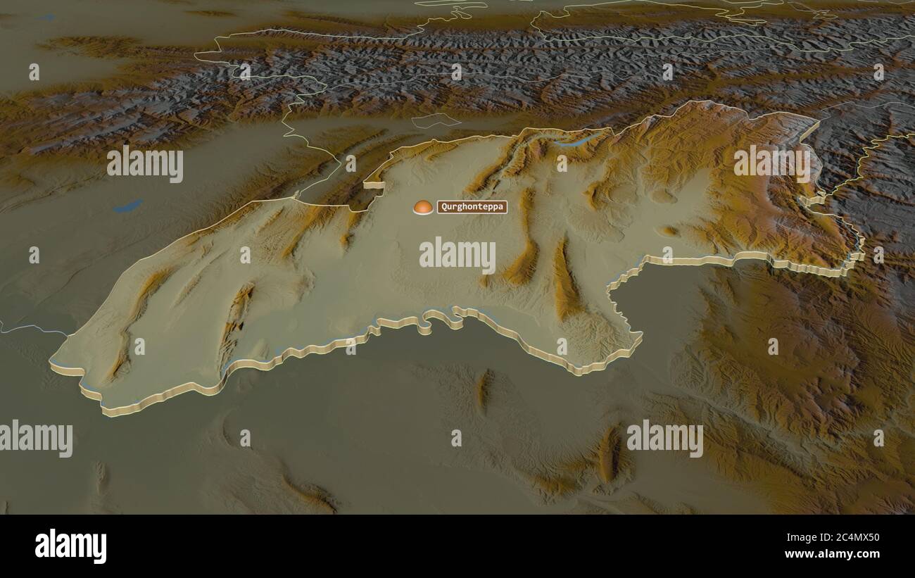 Khatlon map hi-res stock photography and images - Alamy