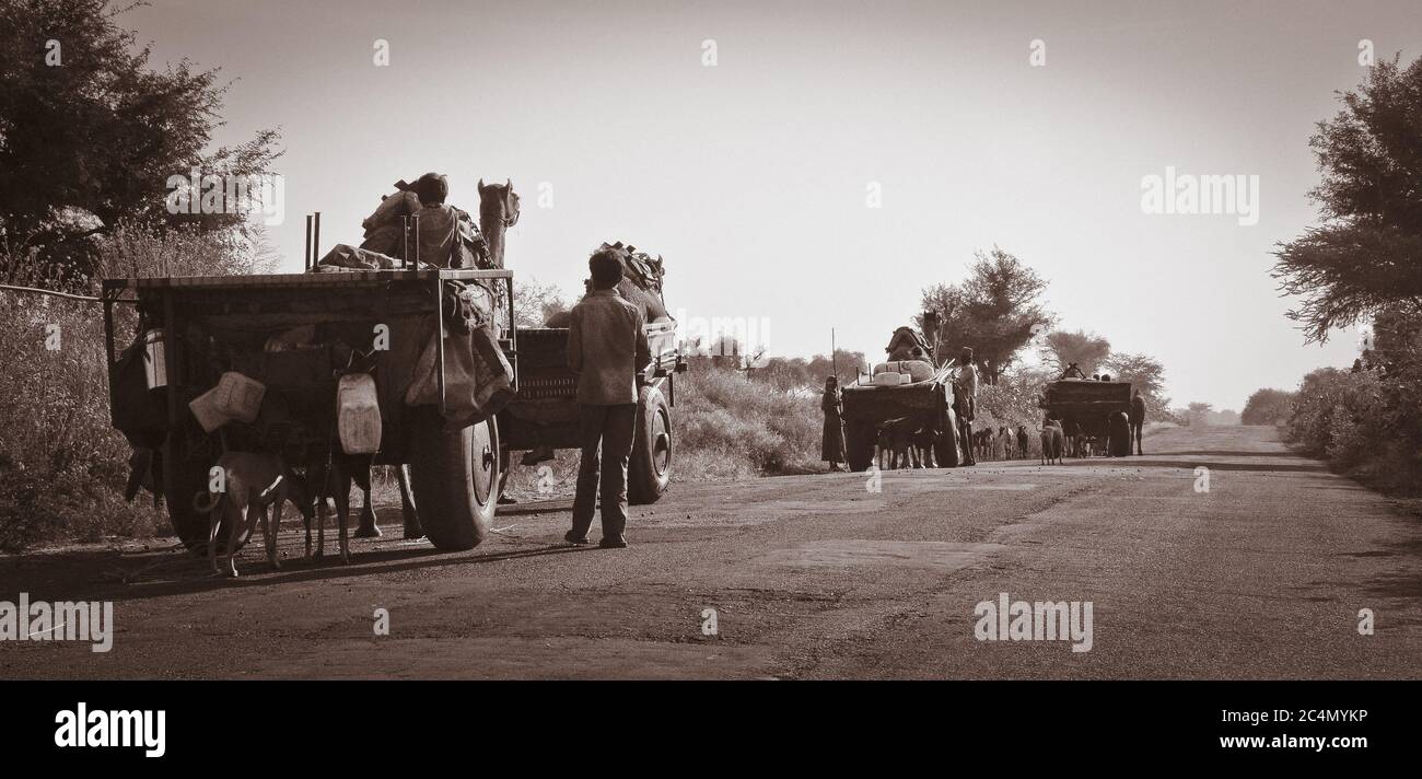 Gypsies nomadic nomads hi-res stock photography and images - Alamy