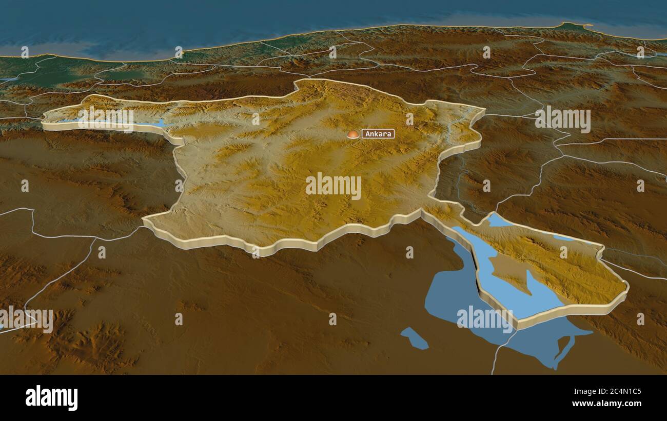 Topography Of Turkey