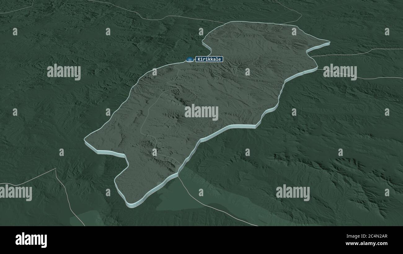 Map of kirikkale hi-res stock photography and images - Alamy