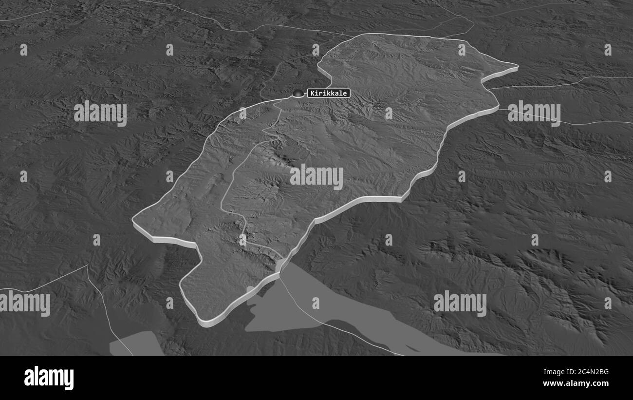 Map of kirikkale hi-res stock photography and images - Alamy