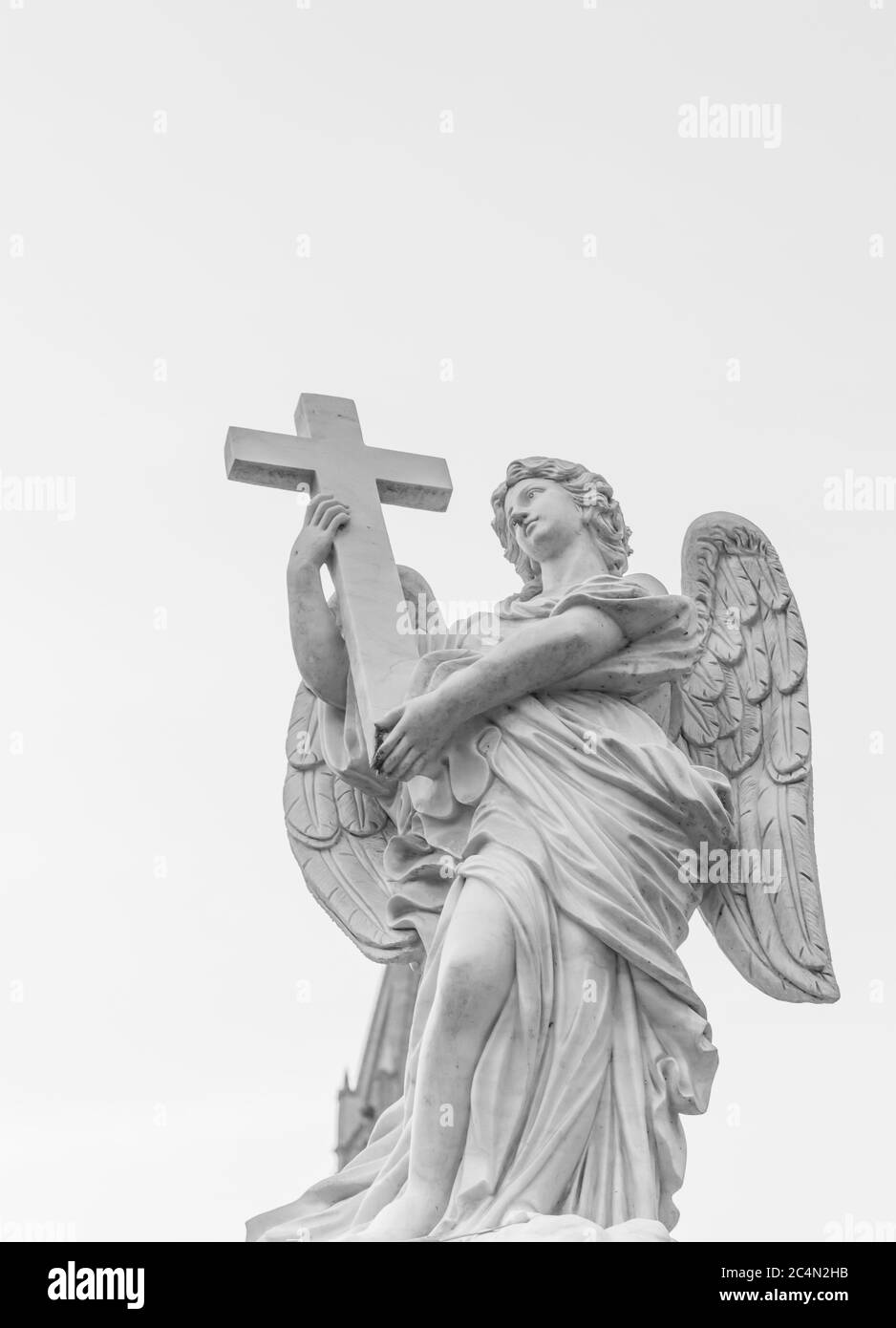 Marble sculpture rome italy Black and White Stock Photos & Images - Alamy