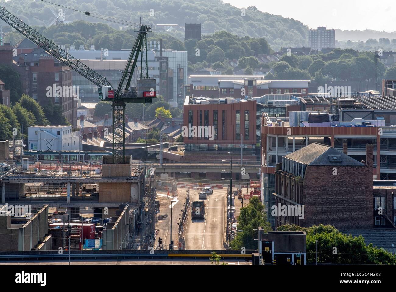 Nottingham city skyline hi-res stock photography and images - Alamy