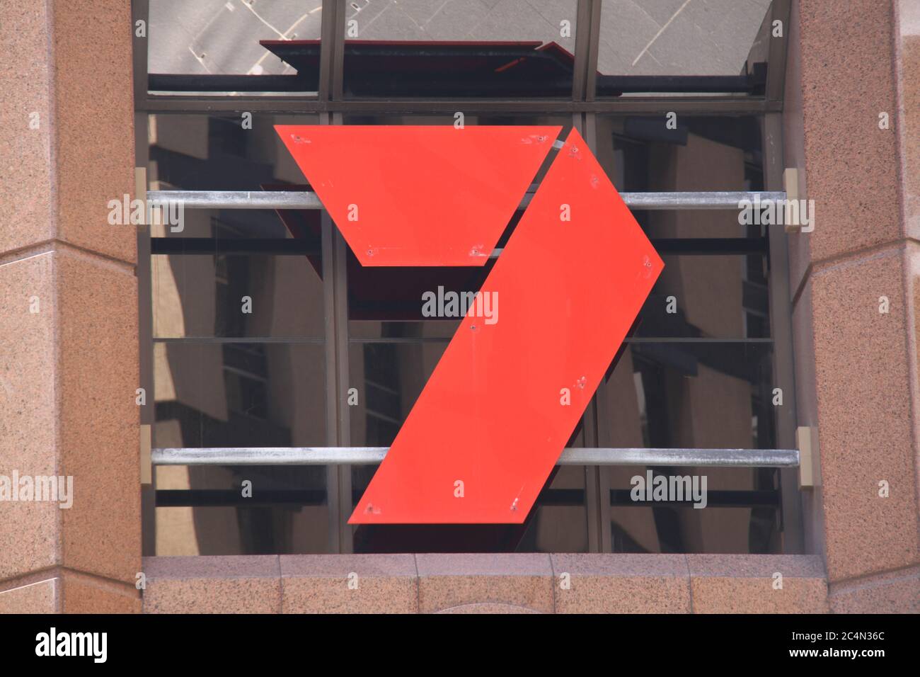 The Channel Seven office in Martin Place, Sydney Stock Photo - Alamy