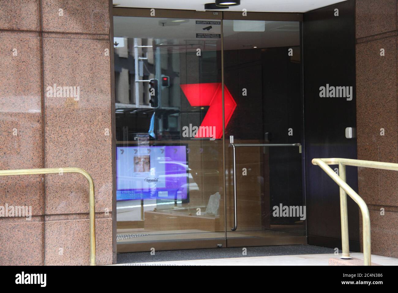 The Channel Seven office in Martin Place, Sydney Stock Photo - Alamy