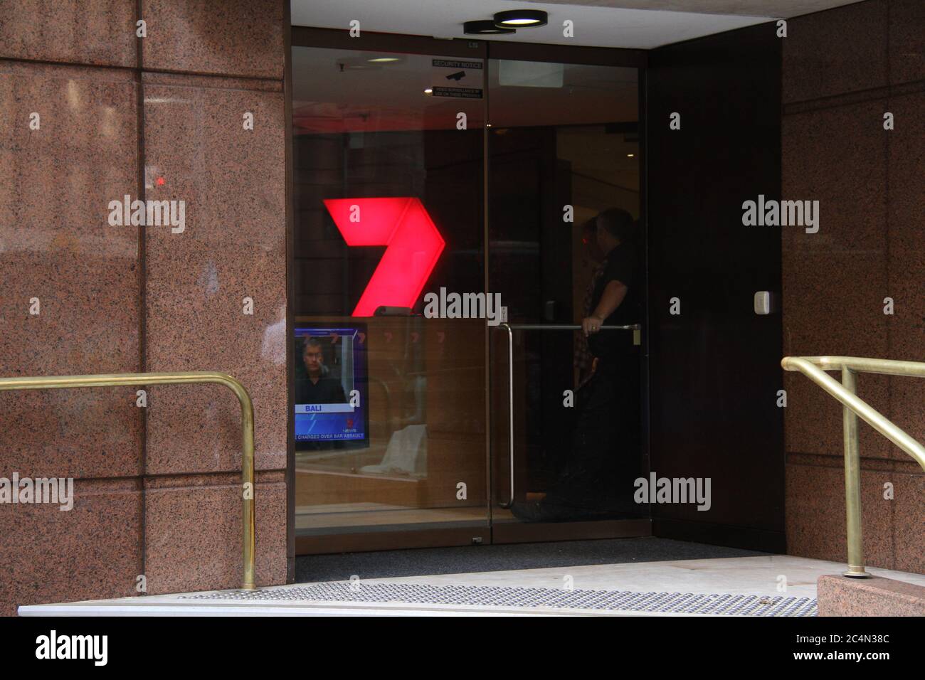 The Channel Seven office in Martin Place, Sydney Stock Photo - Alamy