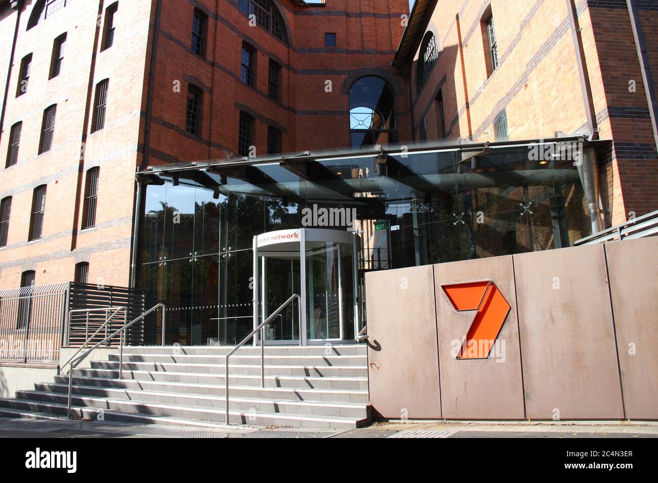 The Channel Seven office at 38-42 Pirrama Road, Pyrmont, Sydney Stock ...